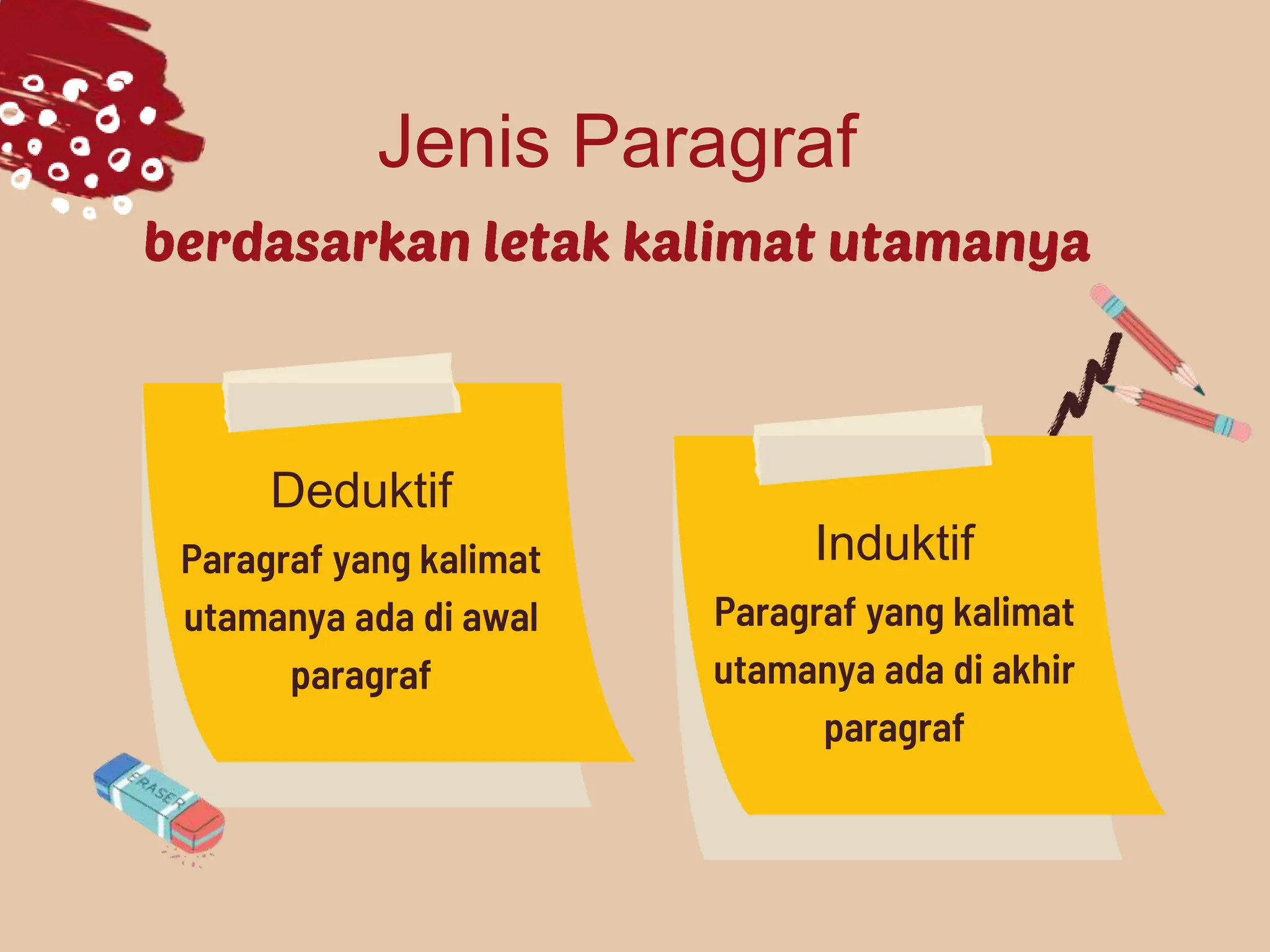 Jenis-jenis Paragraf, BahasaIndonesia Kelas8 | PPTX
