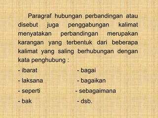 Paragraf hubungan | PPT