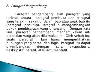 BAHASA INDONESIA - Paragraf atau Alinea | PPTX
