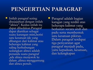 Paragraf dan wacana | PPT