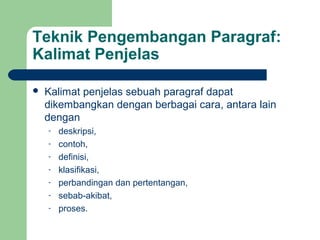 Paragraf Bahasa Indonesia | PPT