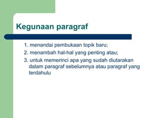 Paragraf Bahasa Indonesia | PPT