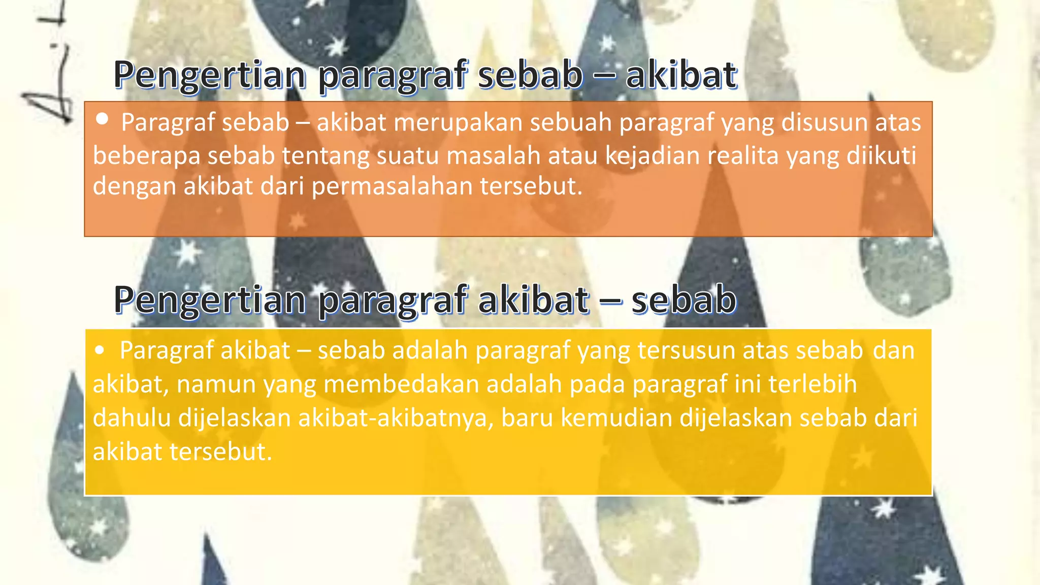 Paragraf sebab-akibat dan akibat-sebab | PPTX