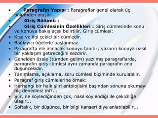 Paragrafta Anlam | PPT