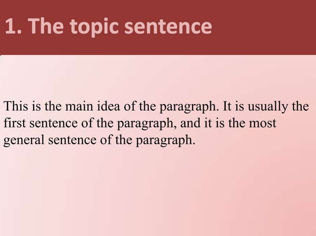 Paragragh writing | PPT