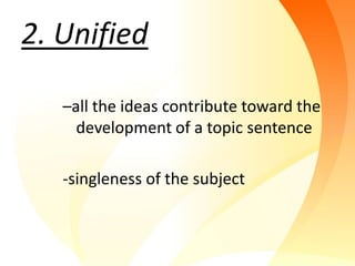Paragraph | PPT