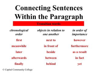 Paragraph | PPT