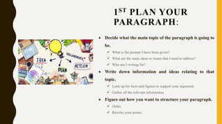 Paragraph Writing | PPTX