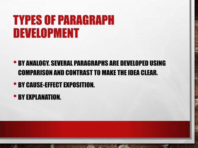 Writing Paragraph | PPT | Free Download