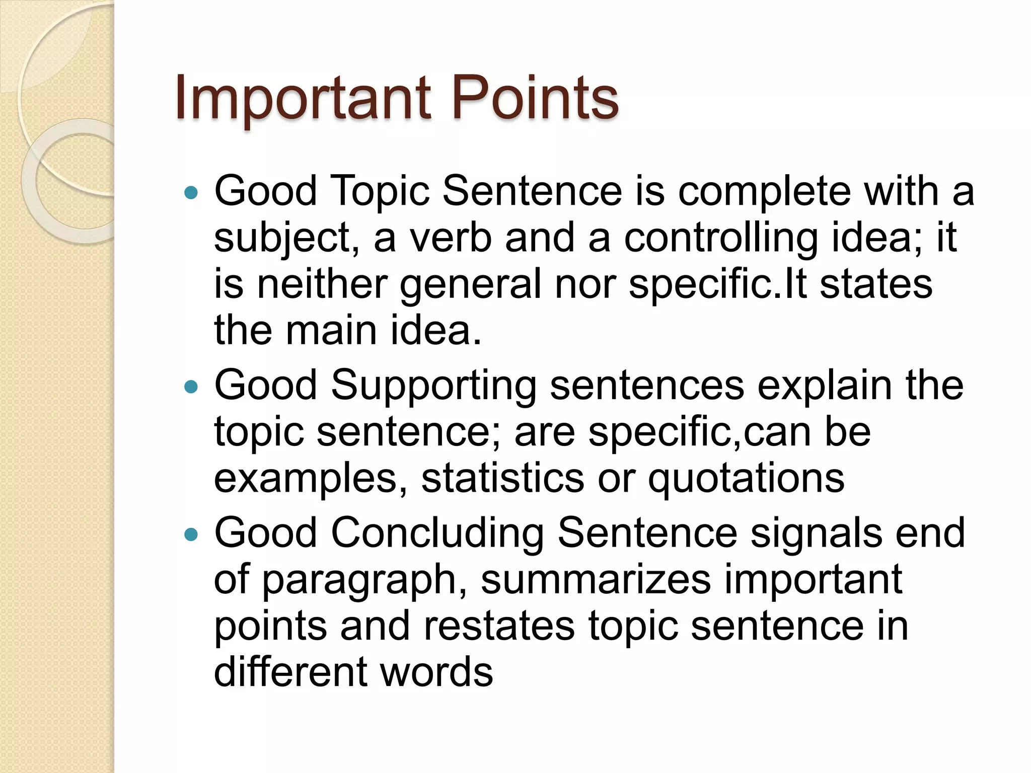 Paragraph | PPT