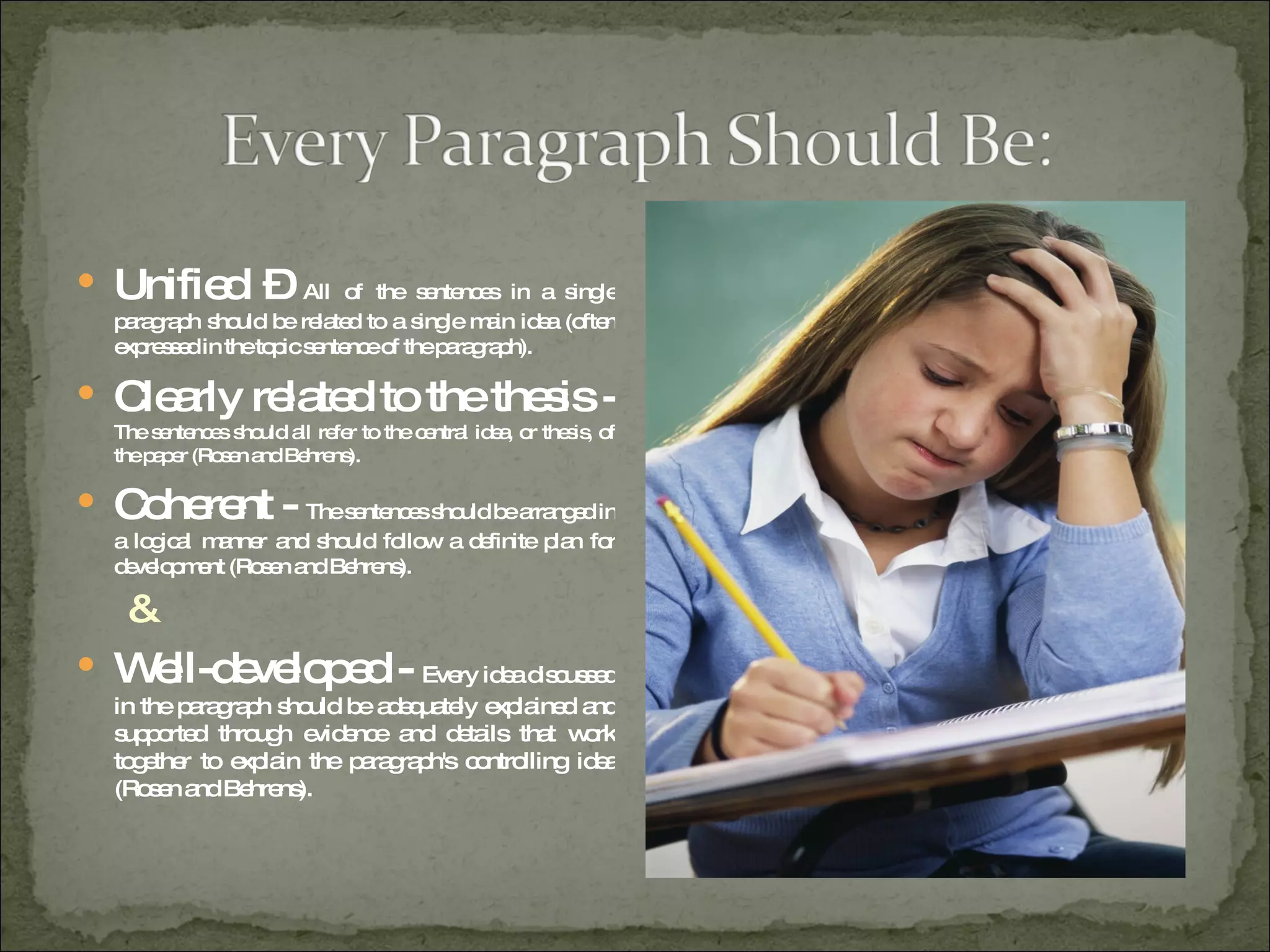 Paragraph Development | PPT