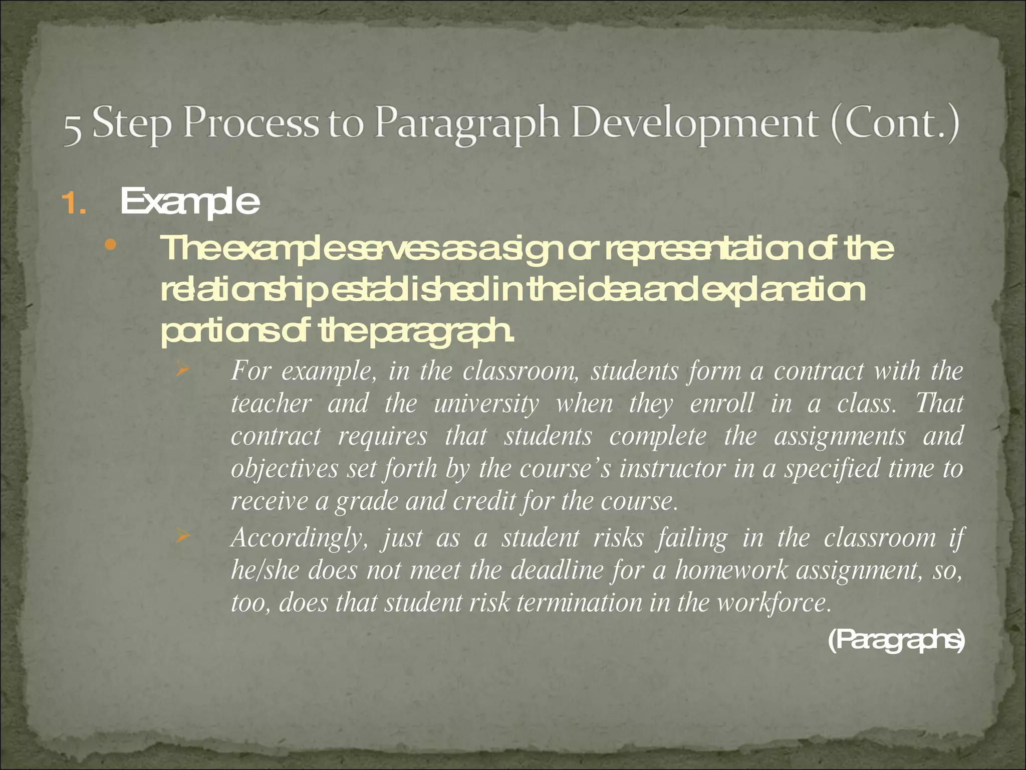 Paragraph Development | PPT