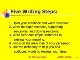 paragraph-Sir. Mansour.ppt