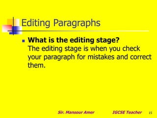 paragraph-Sir. Mansour.ppt