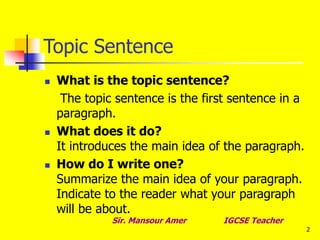 paragraph-Sir. Mansour.ppt