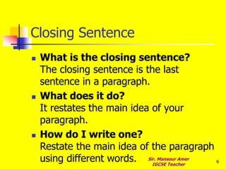 paragraph-Sir. Mansour.ppt