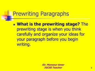 paragraph-Sir. Mansour.ppt