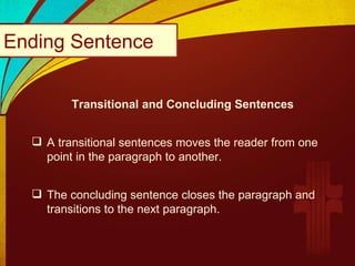 Paragraph Basics | PPT