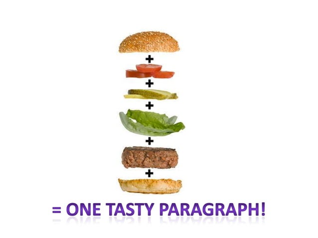 Paragraph Burger Powerpoint | PPTX