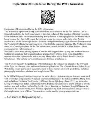 Paragraph Describing A Person Examples. How To | PDF | Freelance Writing | Content Production