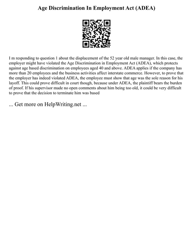 Paragraph Describing A Person Examples. Example | PDF