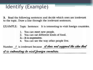 Paragraph development.pptx | Food & Drink