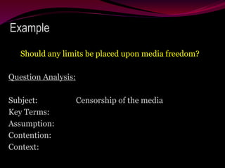 Basics of Paragraph development | PPT