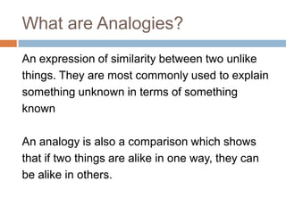 Paragraph Development by Analogy | PPTX