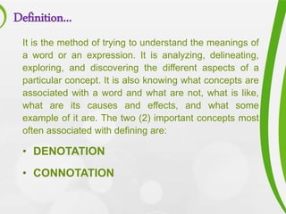 Paragraph Development (definition) | PPTX