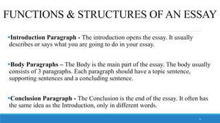 Paragraph & Essay | PPTX