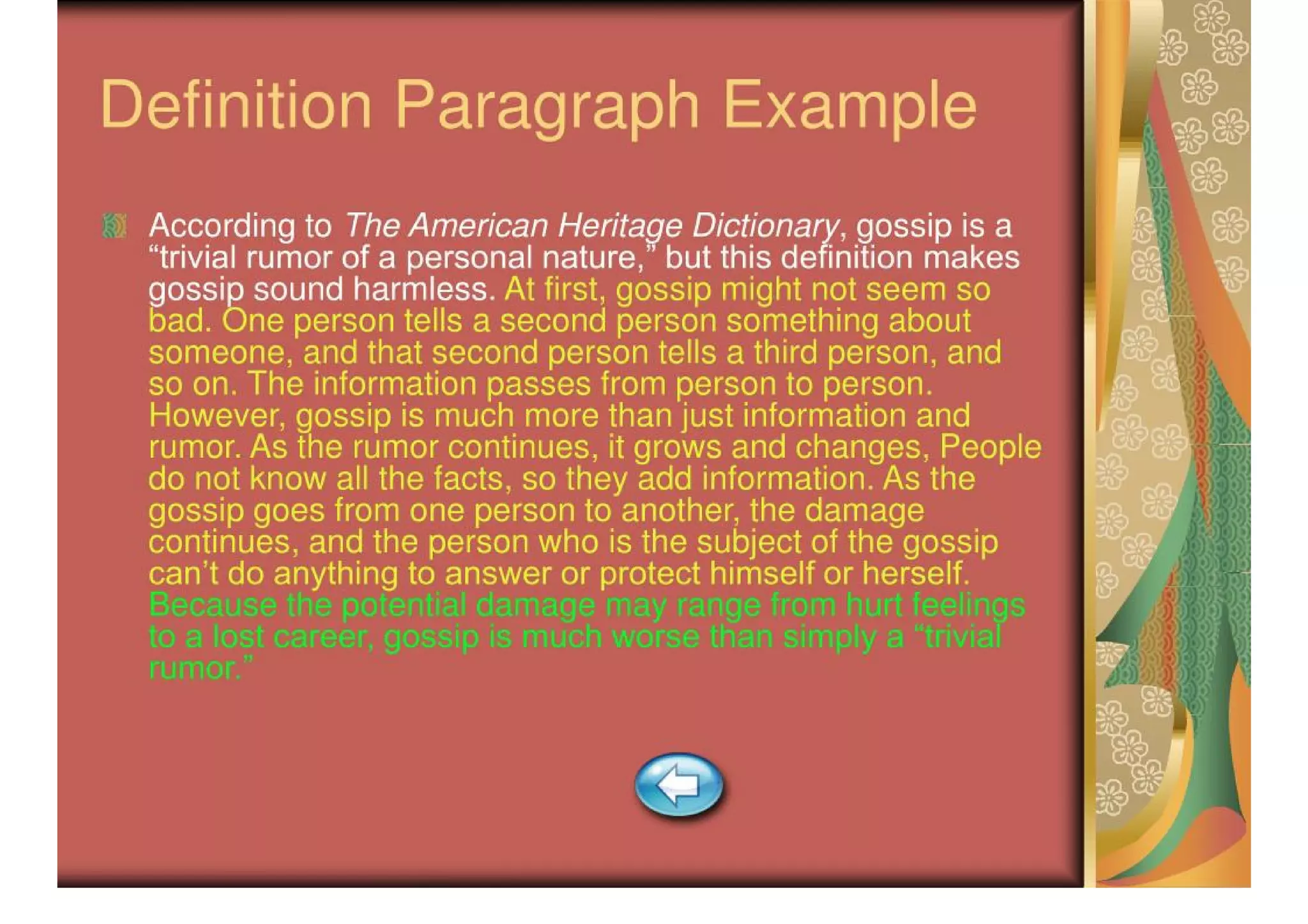 Paragraph & Essay Types | PPT | Free Download