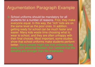 Paragraph & Essay Types | PPT