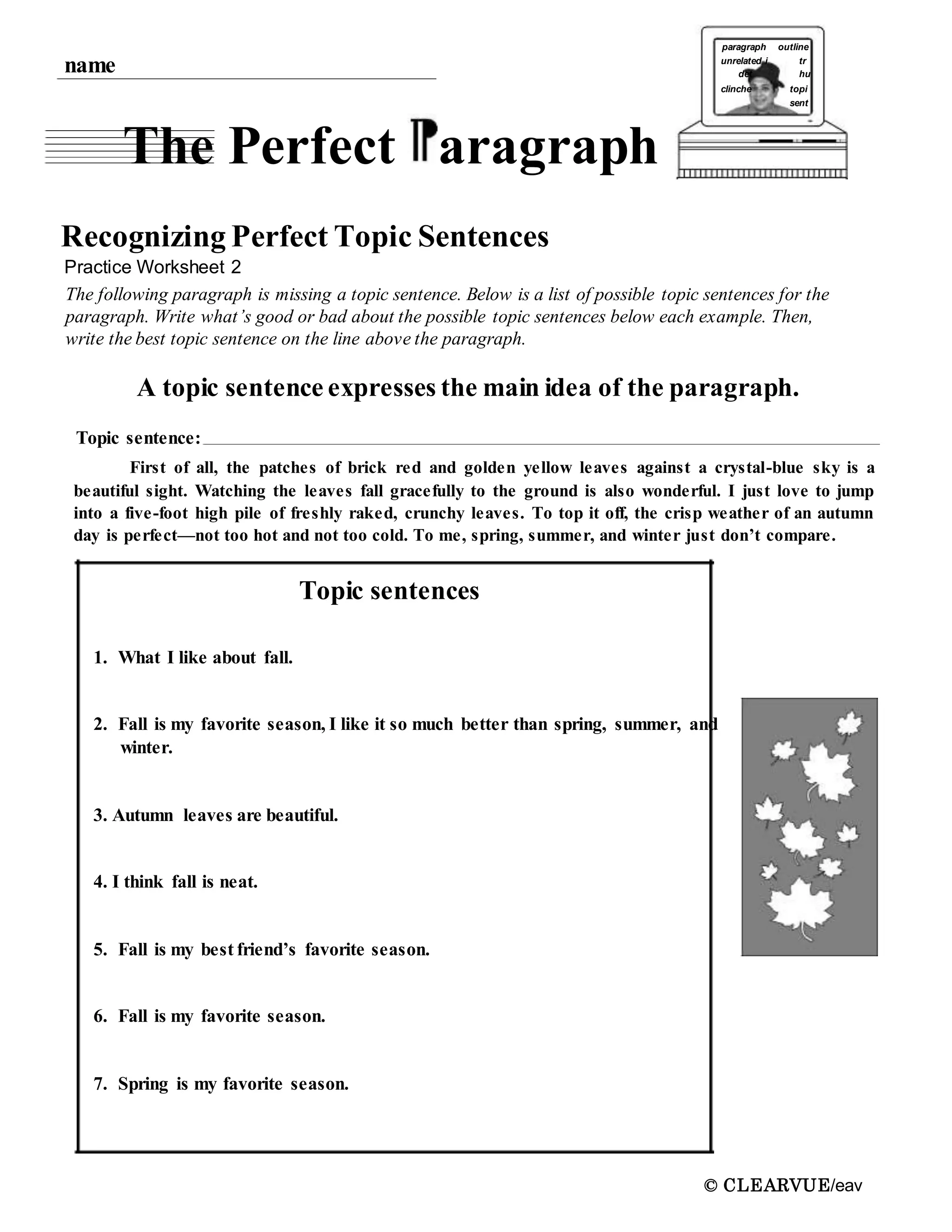 Paragraph exercises | DOC