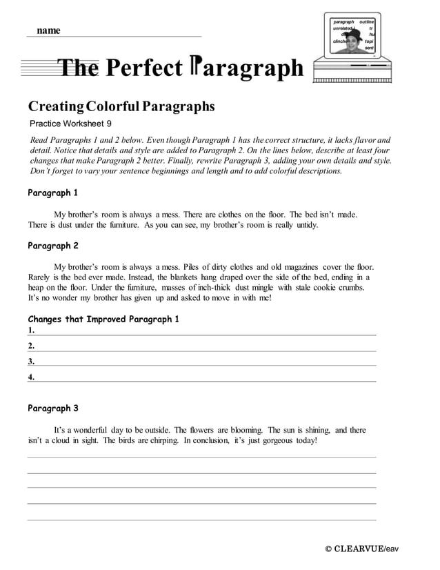 Paragraph exercises | DOC