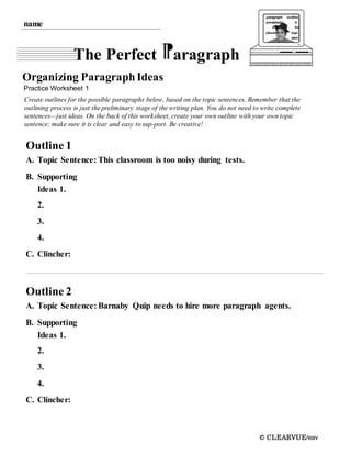 Paragraph exercises | DOC