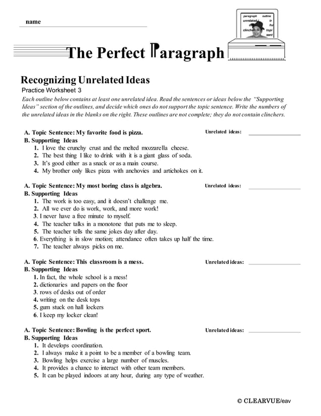 Paragraph exercises | DOC