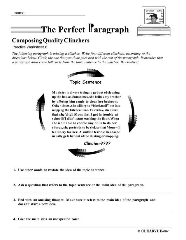 Paragraph exercises | PDF