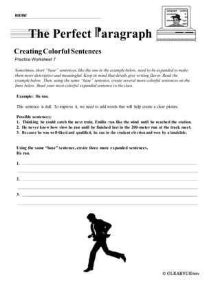 Paragraph exercises | DOC