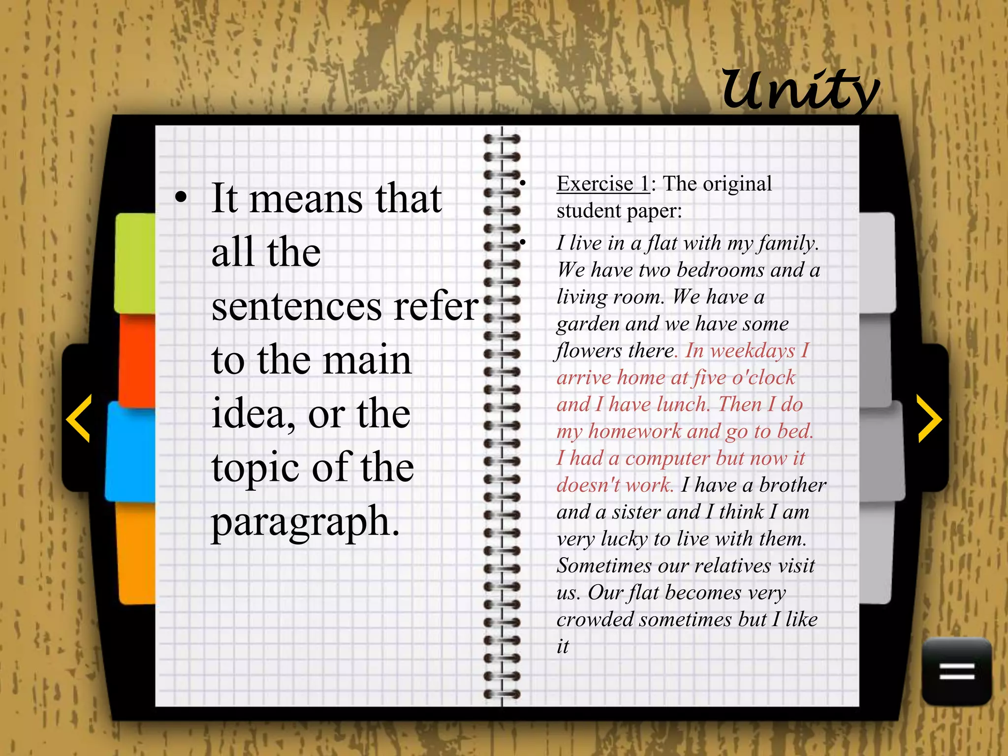 Organization of the Paragraph ppt | PPTX