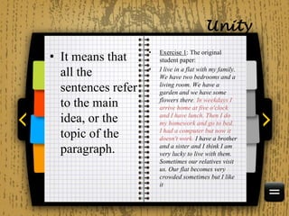 Organization of the Paragraph ppt | PPTX