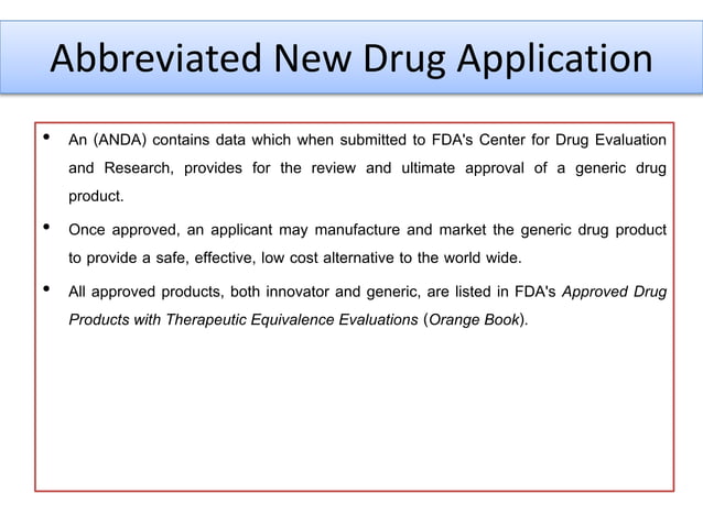 Paragraph iii anda filing | PPTX | Pharmaceutical Industry | Industries