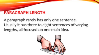 Paragraph length and structure | PPT