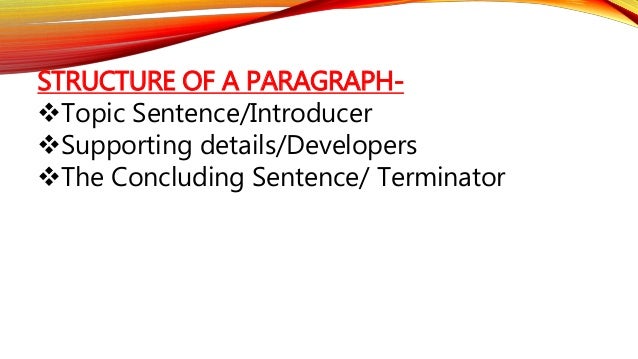 Paragraph length and structure