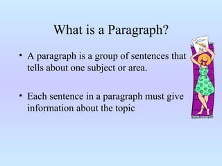 Power point presentation about paragraphs | PPT
