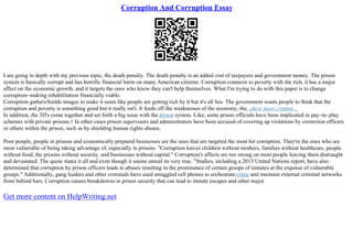 Paragraph On Corruption In Bangladesh | PPT