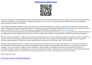 Paragraph On Corruption In Bangladesh | PPT