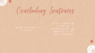 Paragraph Organization | PPT