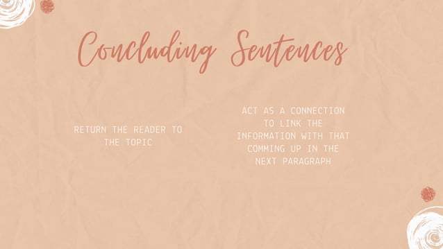 Paragraph Organization | PPT