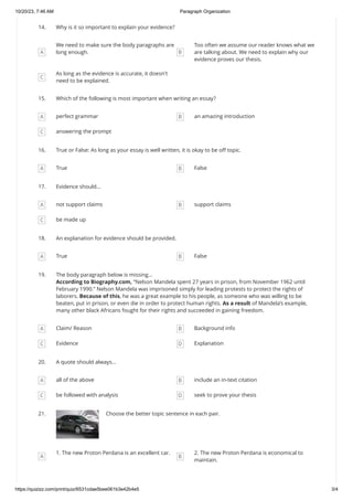 Paragraph Organization Test.pdf