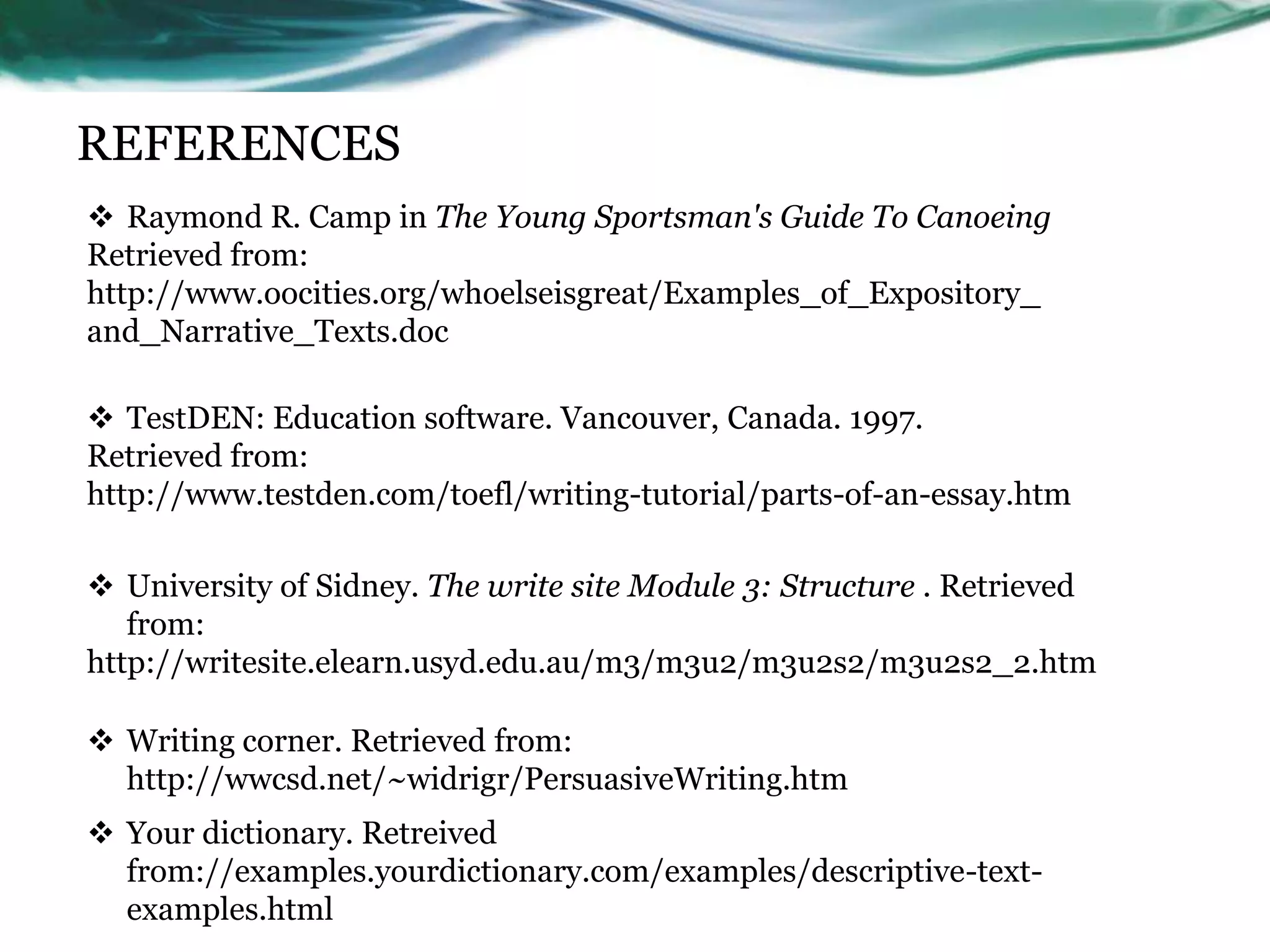 PARAGRAPH WRITING | PPTX